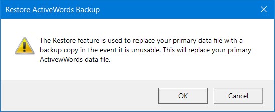Support and Learn – ActiveWords