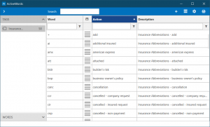 Steve Anderson’s ActiveWords for the Insurance Industry – ActiveWords